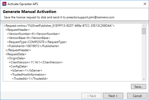 Offline License Management.