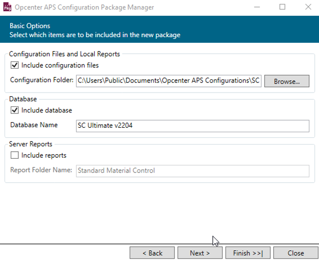 Create a Support Package or Backup Package?
